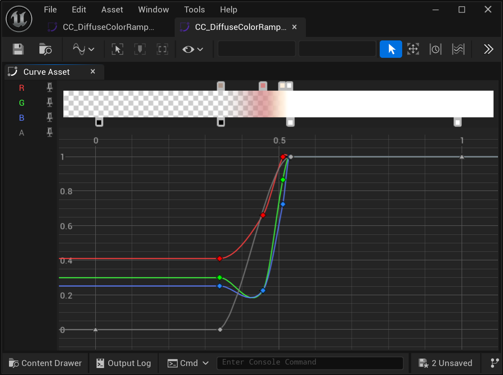 Controlling Light-Shadow Color Transitions | MooaToon